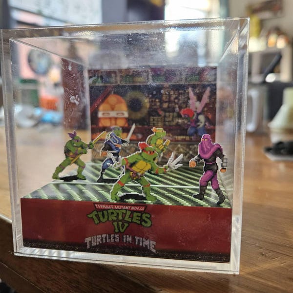 Omori Junkyard Diorama, Omori Handmade Shadow Box, Indie Game Decor ...