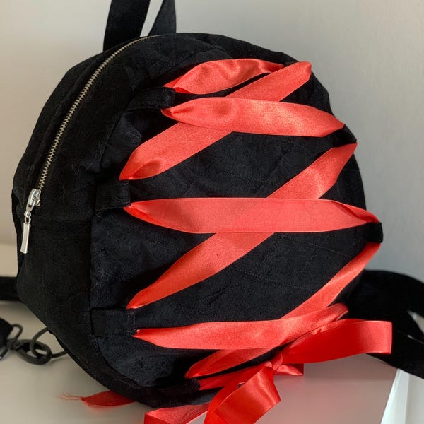 Round Backpack | Canvas Bag | Sewing Pattern | Bag PDF Pattern | 2 ...