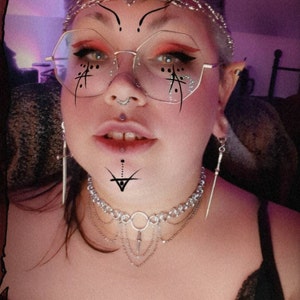 The Atilla Chainmail Earrings Paperclip Spike - Etsy