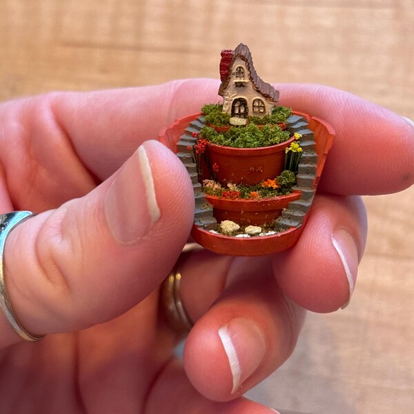 DIY KIT | Miniature Fairy Witch Desk | Dollhouse Apothecary Desk ...