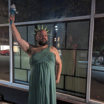 Statue of Liberty Star Crown Patriotic Headdress Shiny Headband Crown ...