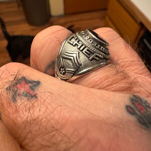 Big Lucifer's Ring solid 925 Sterling Silver Natural Black Onyx ...