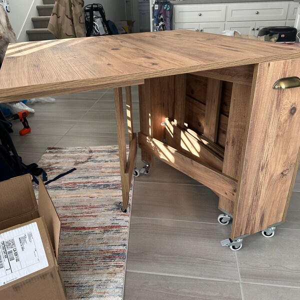 Folding Movable Dining and Multipurpose Table - Indoor and Outdoor ...