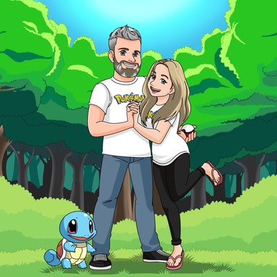 GAMING PROFILE LOGO Digital Custom Made for Your Social Media Accounts ...