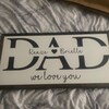 Personalized Fathers Day Gift Dad Sign With Kids Names - Etsy
