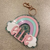 Backpack Tags, Kids Keychains, Personalized Keychain, Acrylic Keychain ...