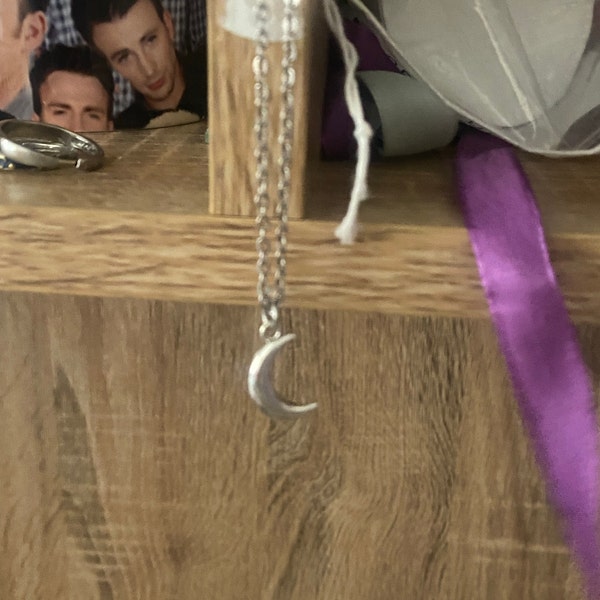 Death Deaths Head Hawk Moth Silver Pewter Effect Charm Necklace Pendant ...