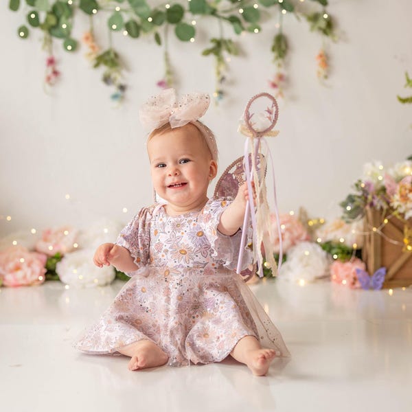 Adult Extra Large Floral Embroidery Fairy Wings Hand Crafted High ...