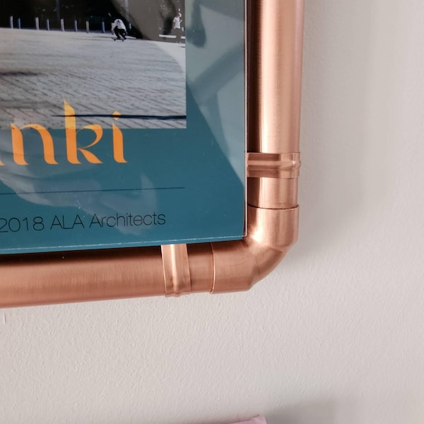 Copper Pipe Photo Frames - Etsy