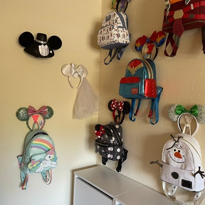 1 Mouse Ear/bag Wall Hook, Mouse Ear/bag Display, Headband/bag Hanger ...