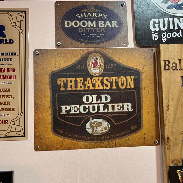 Hendricks Gin Pub Alcohol Bar Metal Sign Metal Plaque Wall Art Decor ...