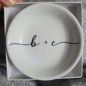 Engagement Ring Dish, Wedding Ring Dish, Engagement Gift, Just Engaged ...