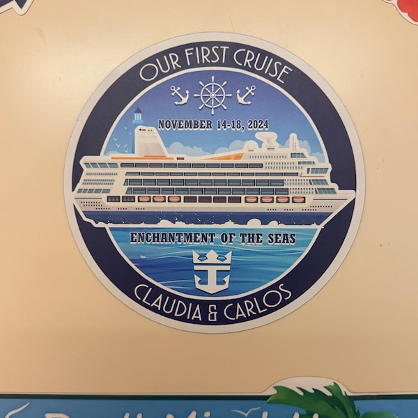 Personalized Cruise Door Magnets, Cruise Door Decorations, Royal ...