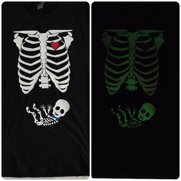 Pregnant Skeleton SVG - Etsy