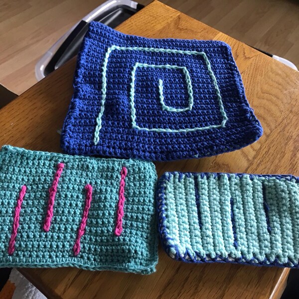 Silent Fidget Marble Maze Crochet PATTERN - Etsy