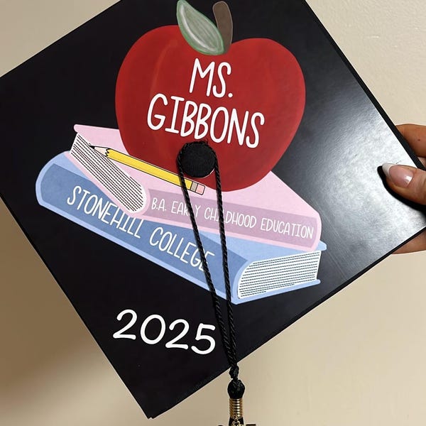 Custom "determinate Dna" Graduation Cap Topper, Biology Major ...