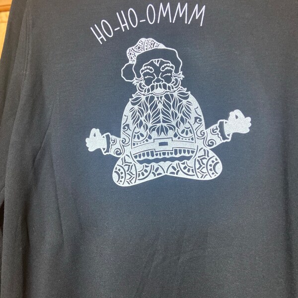 Zentangle Santa Claus SVG, Christmas SVG File, Mandala Yoga Santa Claus ...