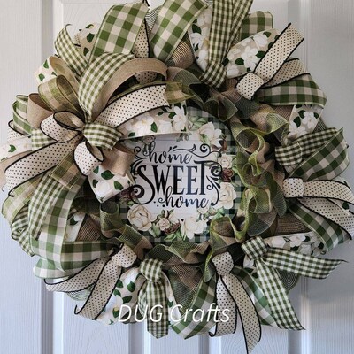 Cowboy Gnome Welcome Sign, Leopard Print Gnome, Lwelcome Wreath Sign ...