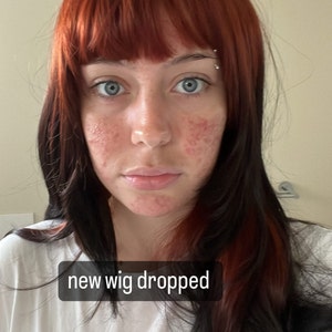 Unisex Snow White Long Fringe Bangs Short Straight Layered Cosplay Wig ...