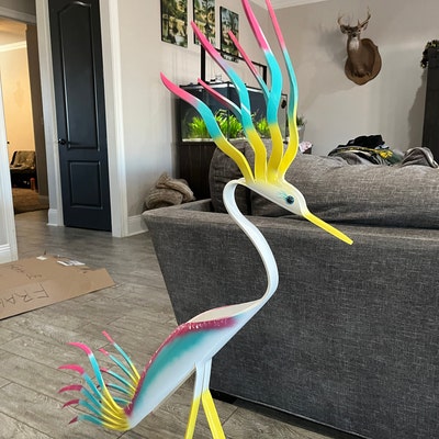 I Feel so Blue Pelican With Feet Spikes - Etsy