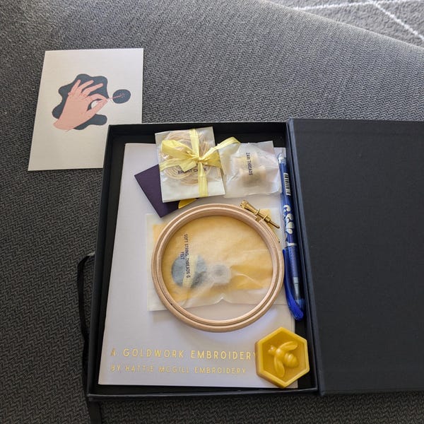 Small Goldwork Letter Pin - Etsy UK