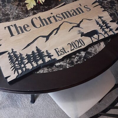 Custom Outdoor Wood Signs Personalized Farmhouse Decor Welcome Sign ...