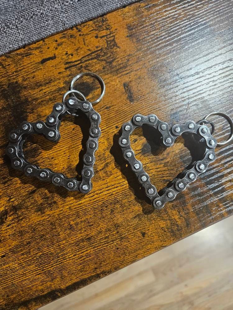 Heart Key Chain