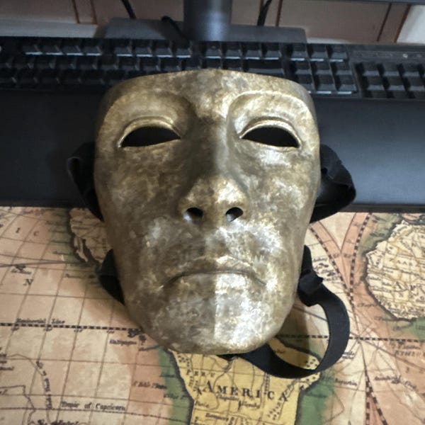 Titus - Roman Helmet Face Mask - Face Mask, Greek, Ancient Mask, Roman ...