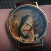 Frog Playing Guitar Leather Watch, Frog Music Ladies Watch, Unisex ...