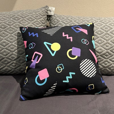 Retro Arcade Carpet, Indoor Outdoor, Memphis Design Area Rug, 80s 90s ...