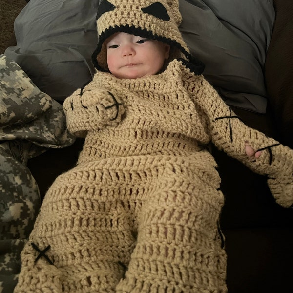 Oogie Boogie Baby Costume ,oogie Boogie Baby Outfits ,newborn Halloween ...