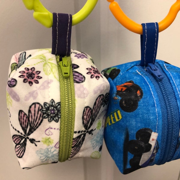 Mini Cube Zipper Pouch PDF Sewing Pattern Includes 2 Versions - Etsy