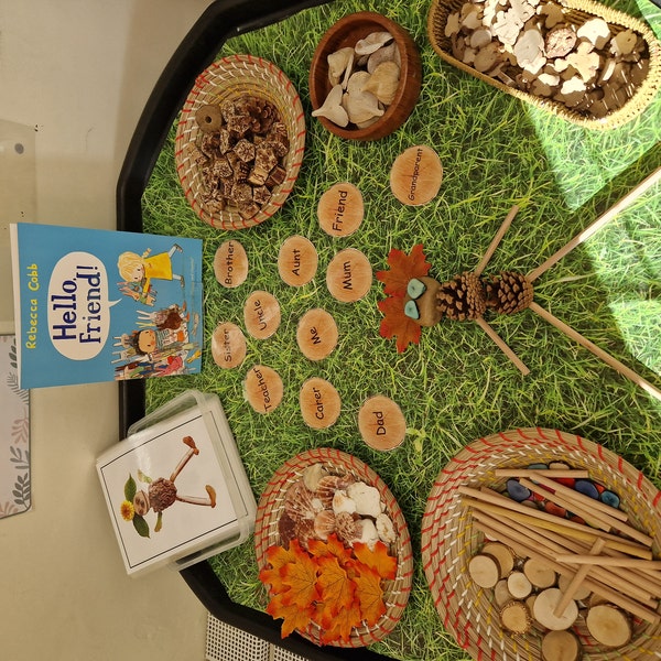 Loose Parts Leaf People | Digital Learning Resource | Leaf Study ...