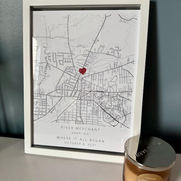 Personalized Star Map Print,custom Map Print,night Sky Map ...