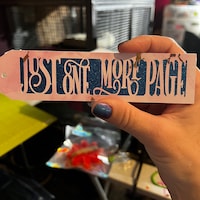 Book Nerd Bookmark SVG File for Cricut and Silhouette - Etsy Canada