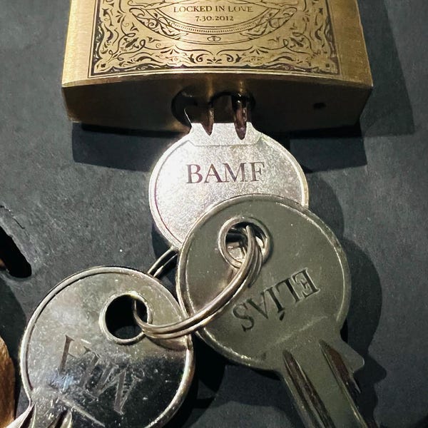 Personalized Padlock | Lover's Lock | Spotify Engraved Padlock ...