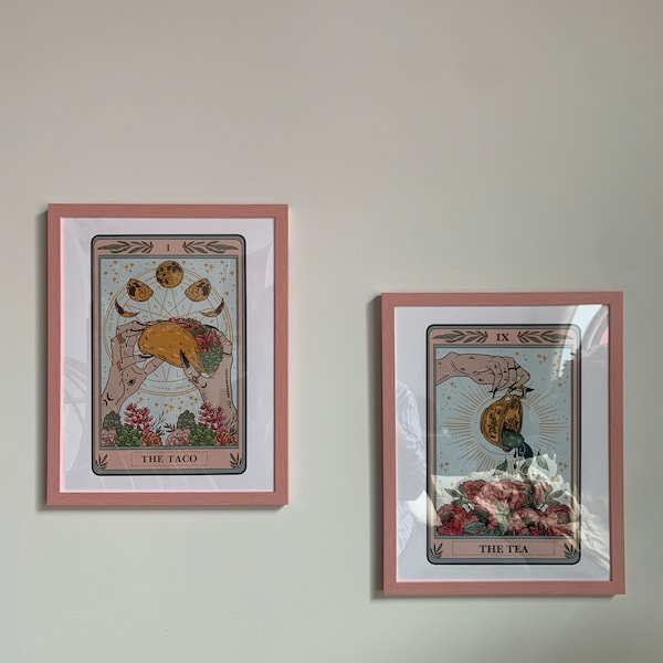 The Tea Tarot Framed Print, the Tea Tarot Card Poster, the Tea Tarot ...