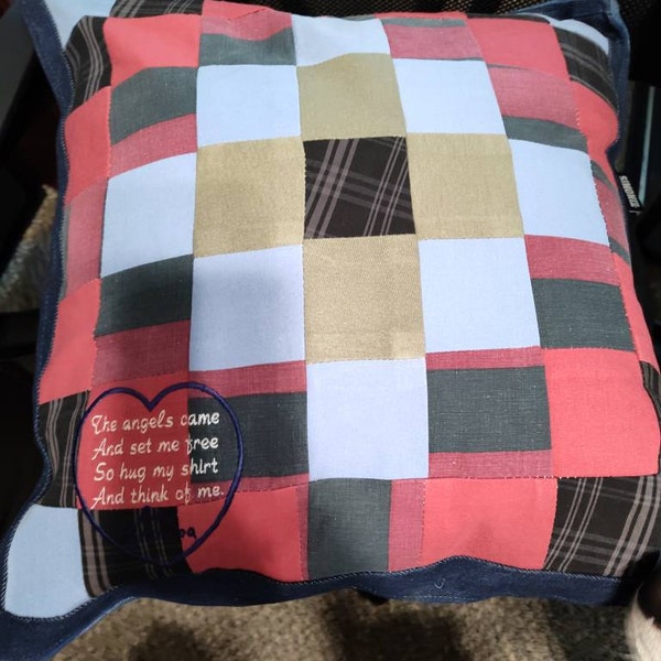 Custom Heart Memorial Embroidery Design: Angels Memory (digital File ...