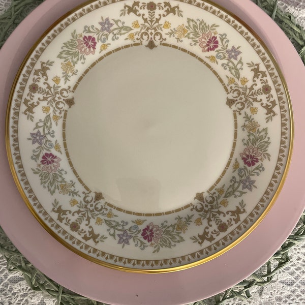 Limoges France Plate (chipped) - France Sold Invidiaully - Etsy