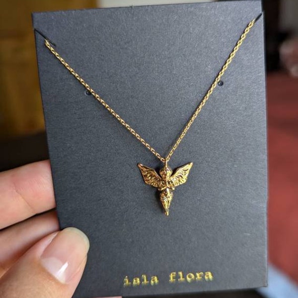 St Joseph Emboss Necklace, Gold Dipped Saint Nazareth, Father With ...