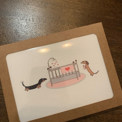 Assorted Dachshund Note Cards With Stationery Box set of 10 - Etsy