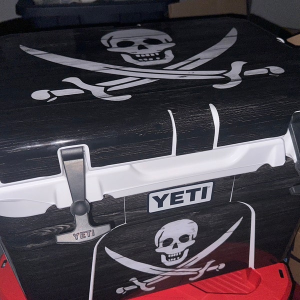 Patriotic US Flag Vinyl Cooler Wrap Kit | Fits YETI 24QT Roadie | Best ...