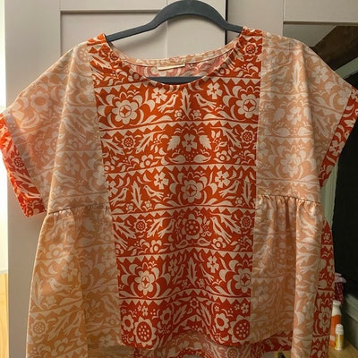 Collage Gather Top PDF Sewing Pattern - Etsy