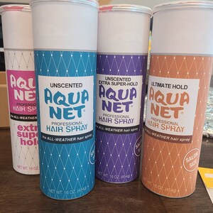 Aqua Net 80s PRINGLES Can Labels DIGITAL Printable Party - Etsy