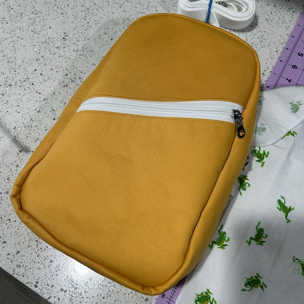 Chester Tote Bag PDF Sewing Pattern, Crossbody Strap, Lots of Pockets ...