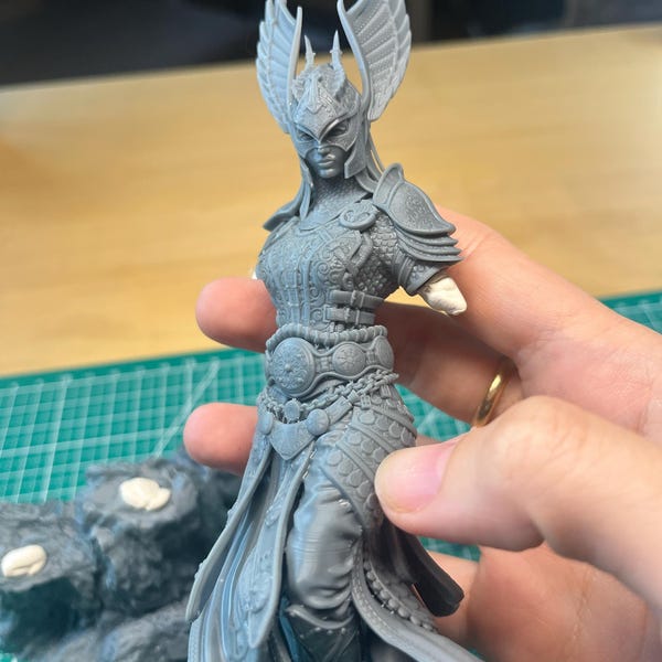 Jingwei the Monk Kickboxer 8K D&d/pathfinder 75mm 100mm Miniature ...