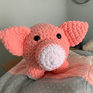 Crochet Pink Frazzle Pig Stress Ball Sensory Fidget Relaxing - Etsy