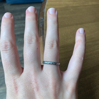 Personalized Ring Secret Message Ring Sterling Silver Ring - Etsy