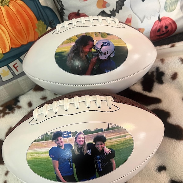 Full Size Custom Football, Personalized Football, Coaches Gift, Teacher ...