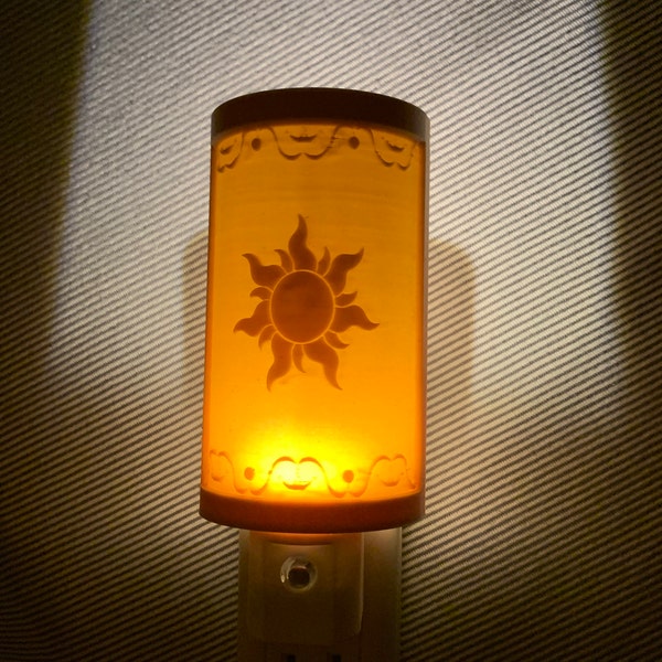 Tangled Lantern Tea Lights Rapunzels Floating Lights Six 6 Purple ...